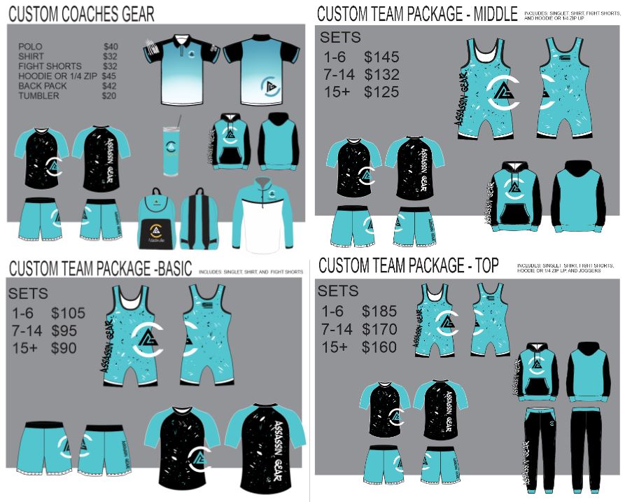 2021-2022 High School Wrestling Packages – AssassinGear